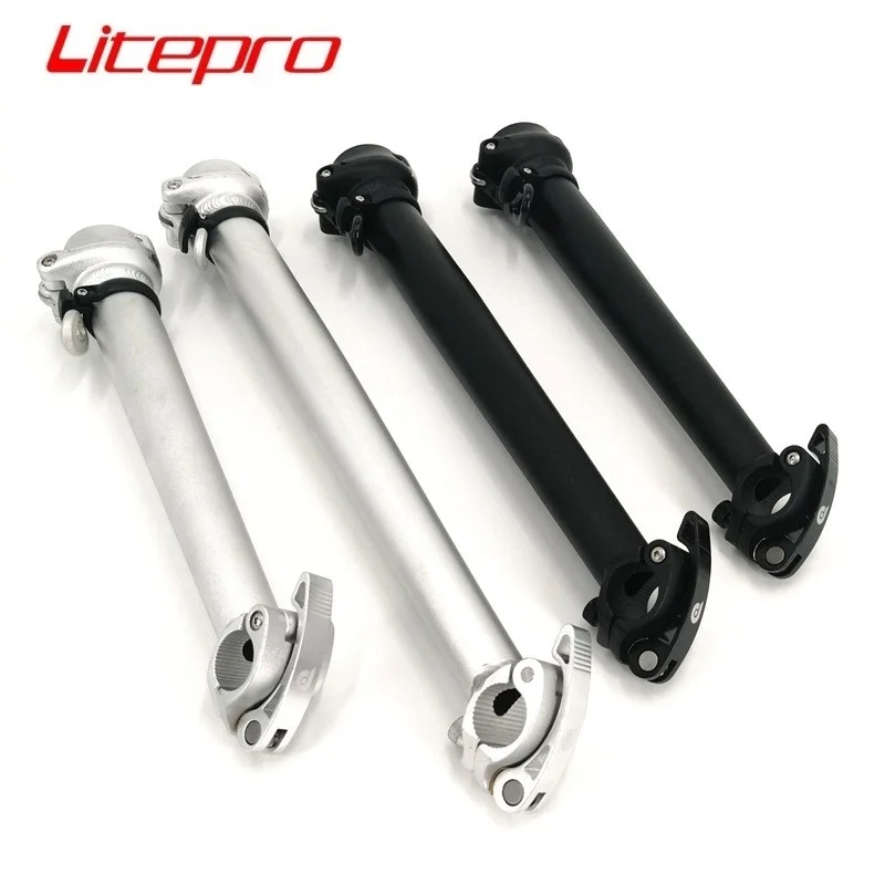 Litepro-Folding-Bike-Stem-31cm-33cm-37cm-40cm-42cm-Left-Fold-Aluminum ...