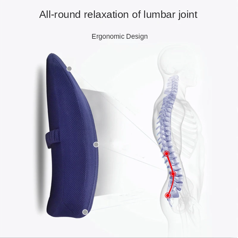 Orthopedic Memory Foam Seat Coccyx - FitMed