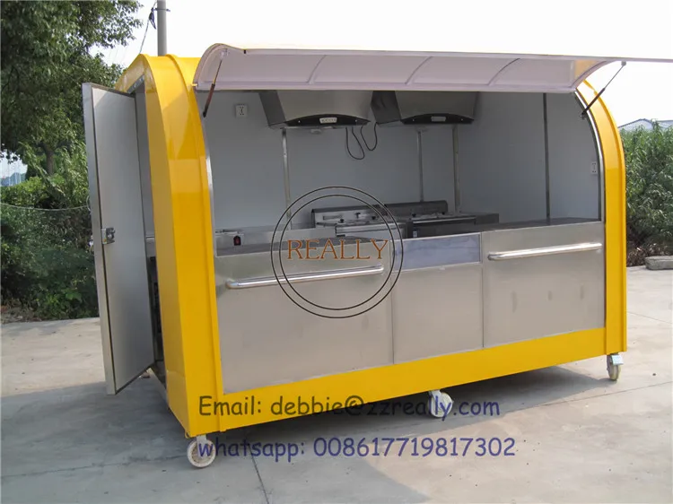 Mobile Food Kiosk Design