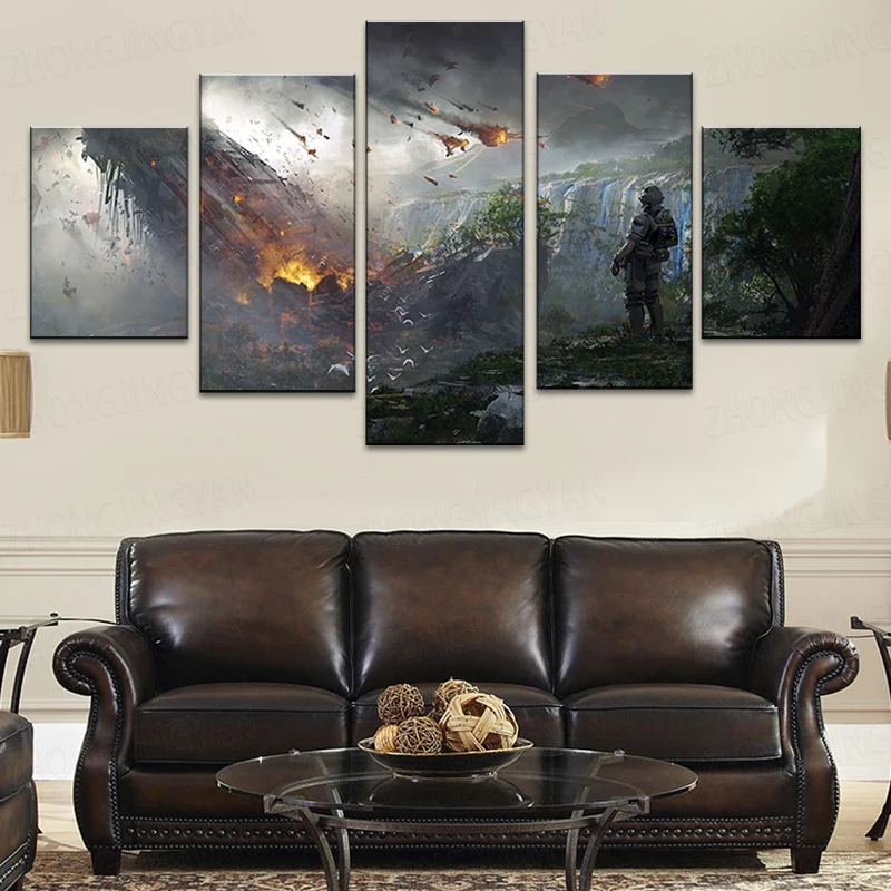 Art & Collectibles The Art of Titanfall video game home decor poster ...
