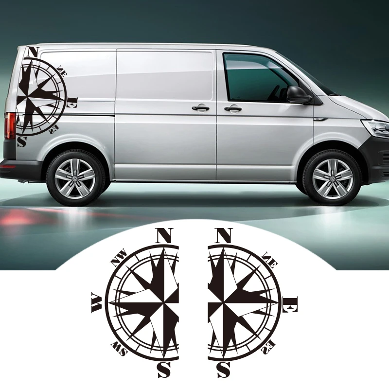 Mountain Adventurers Compass Graphics Car Sticker Is Suitable For The ...