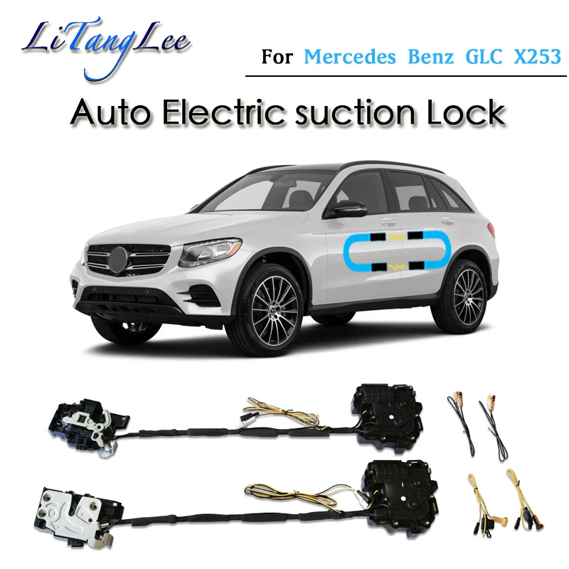 Car-Soft-Close-Door-Latch-Pass-Lock-Actuator-Auto-Electric-Suction ...