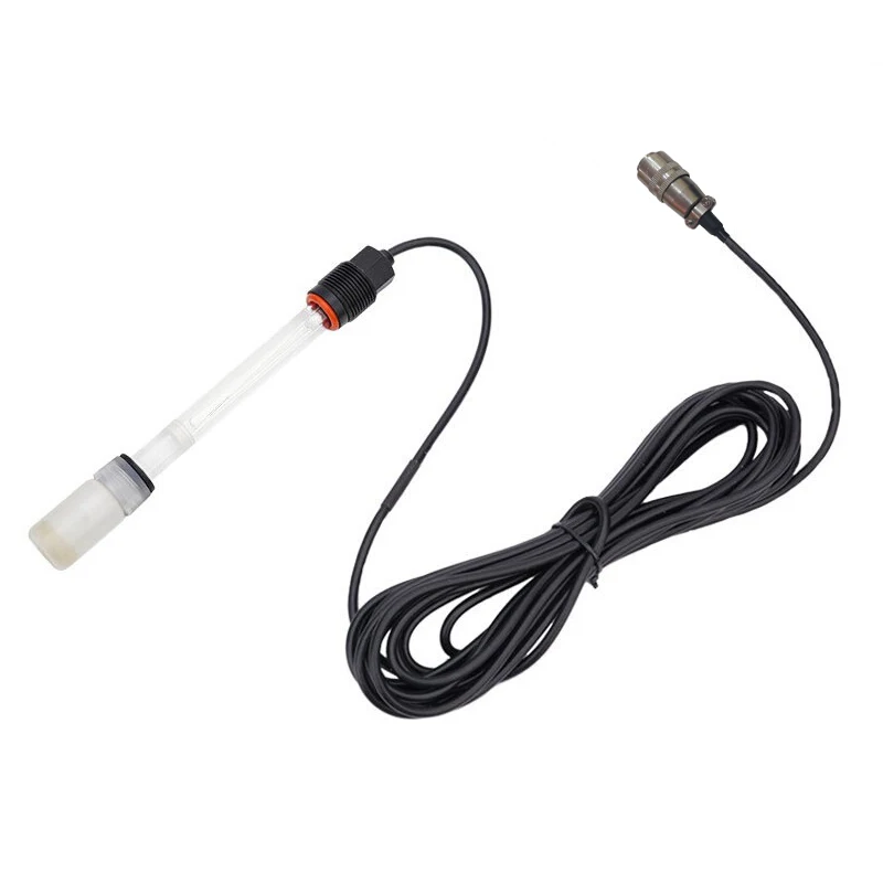 Glass pH electrode sensor probe Double Junction Corrosion resistant ...