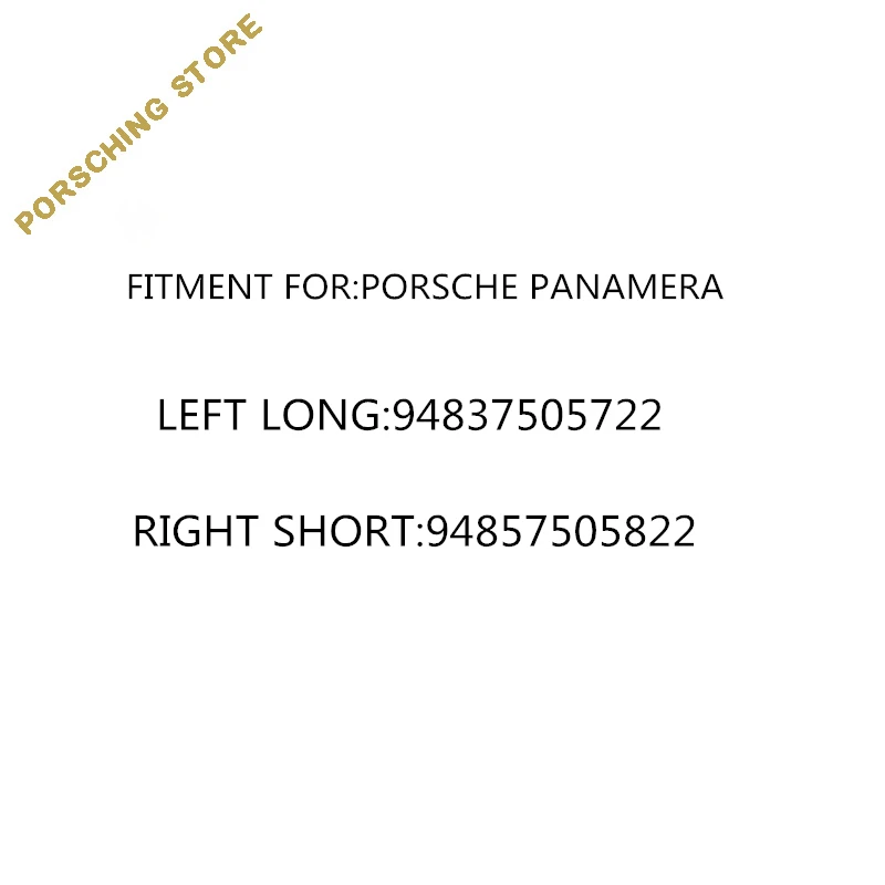 ENGINE-MOUNT-FOR-PORSCHE-PANAMERA-LEFT-LONG-OEM-94837505722-RIGHT-SHORT ...