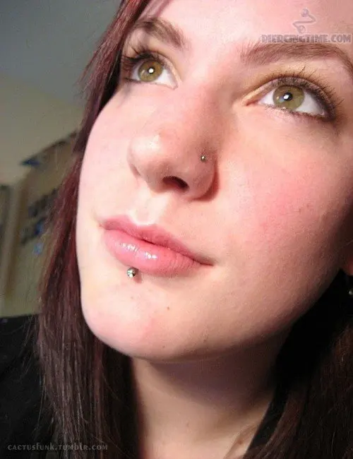 Side Labret Piercing Tumblr