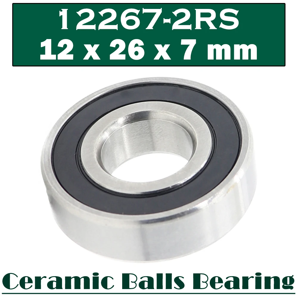 12267 Hybrid Ceramic Bearing 12*26*7 mm ( 1 PC ) Bicycle Bottom ...