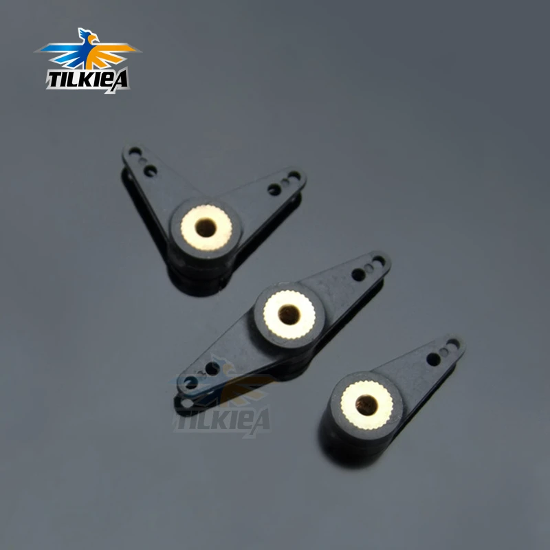Rc Boat Plastic Rudder Steering Arm With 3mm Shaft Hole Single Small ...