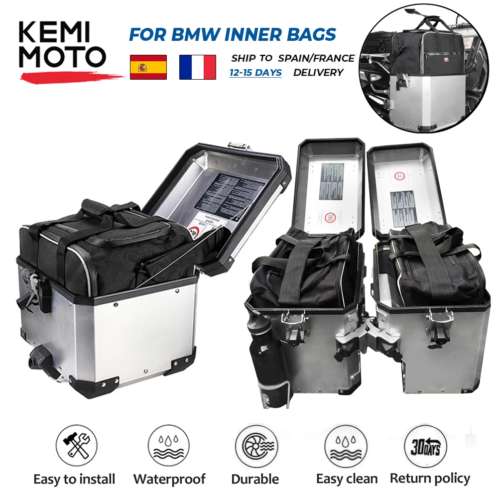 For R1250gs R1200gs Motorcycle Bag Top Case Inner Bags Pvc Luggage Bags ...