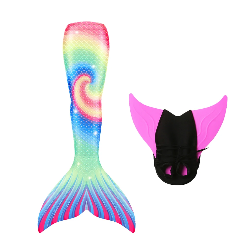 Halloween Mermaid Tail Flippers Mermaid Costume Kids Mermaid Dress Girl ...