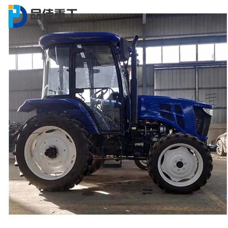 Trator de tração nas quatro rodas, transportador de grãos agrícolas ...
