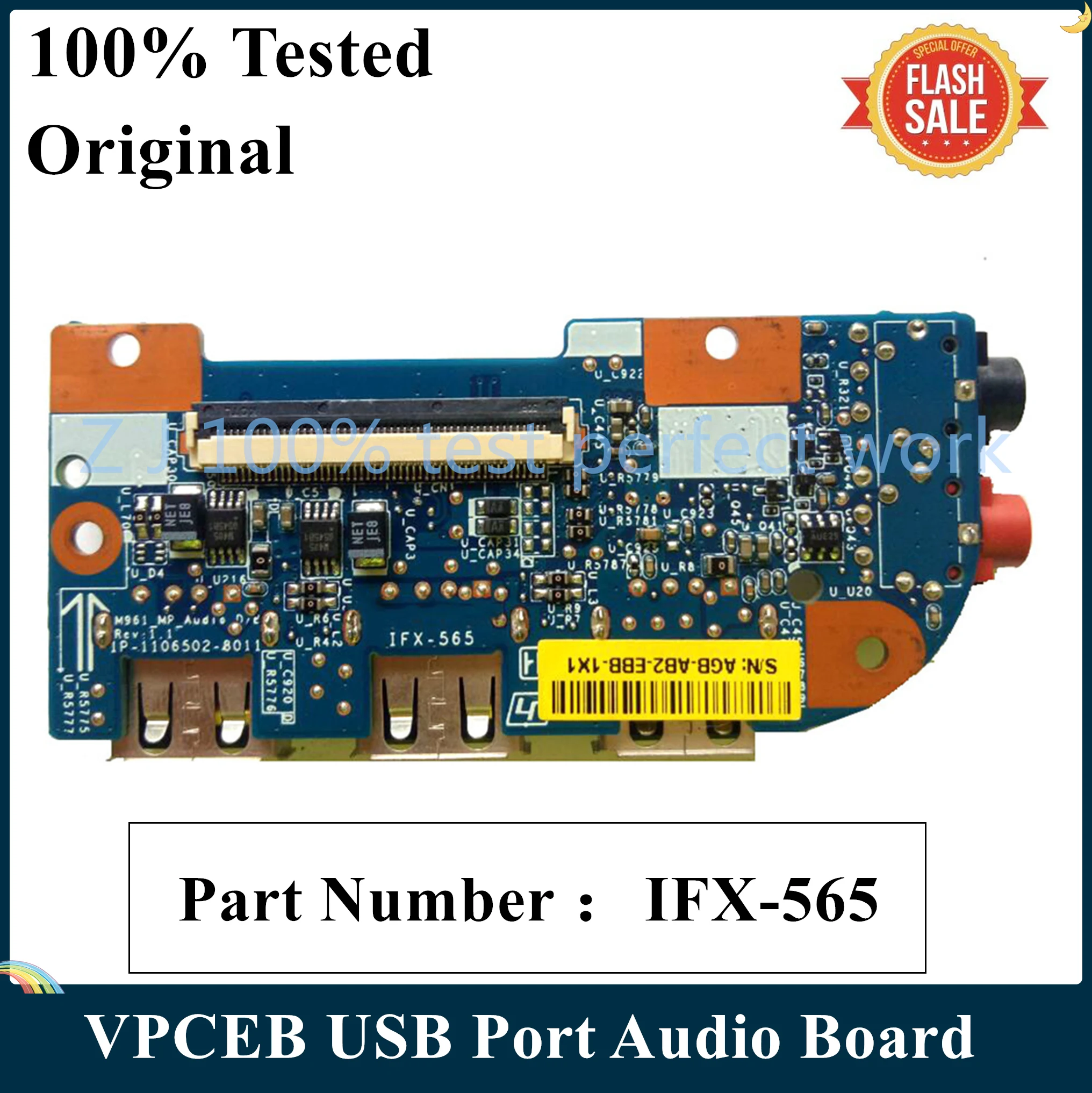 LSC Original For SONY VPCEB21 VPCEB24 VPCEB43 VPCEB USB Port Audio ...