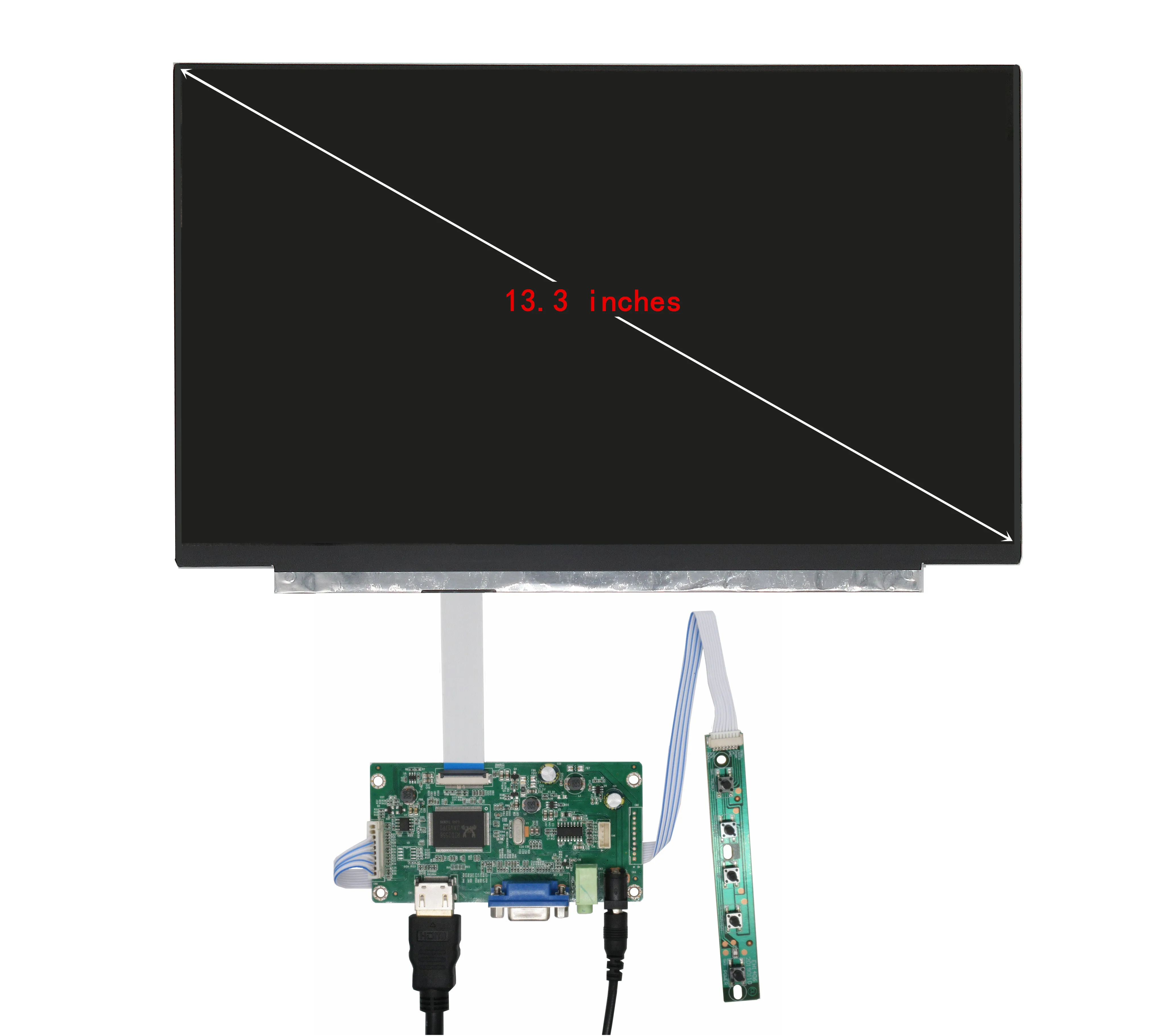 13-3-Inch-1920-1080-LCD-Display-Screen-Monitor-Driver-Board-Control ...