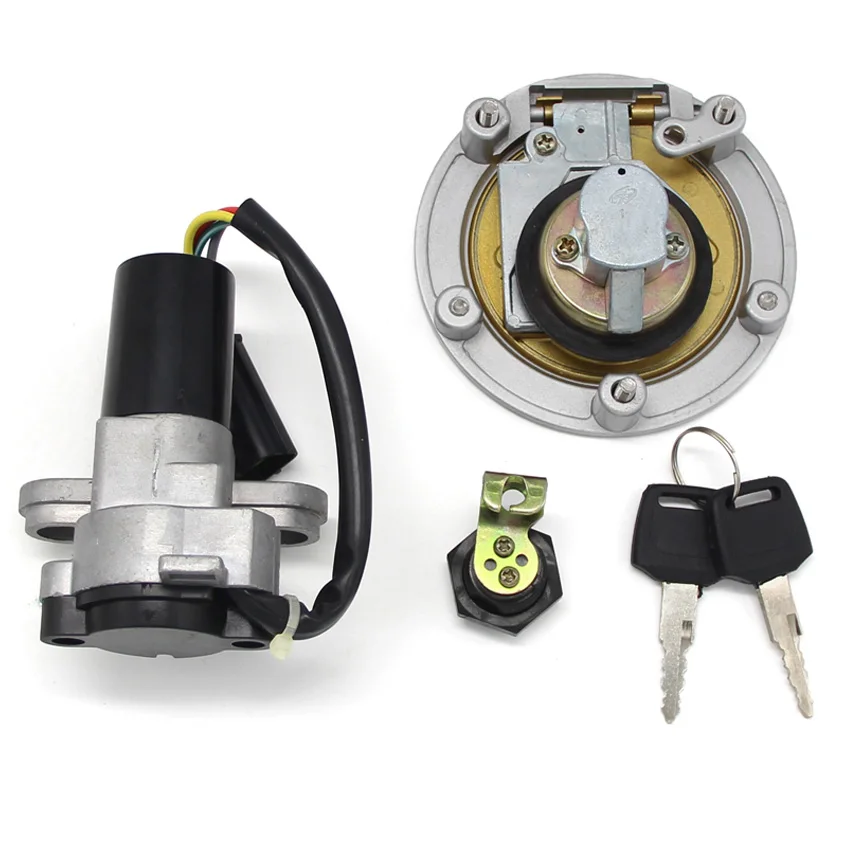 Motorcycle Ignition Key Switch Fuel Gas Cap Seat Lock Kit For Ducati ...