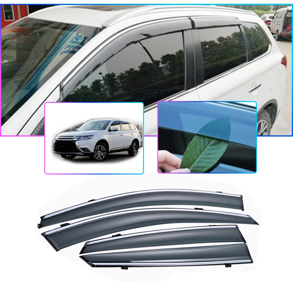 For-Mitsubishi-Outlander-2015-2016-2017-2018-Car-Sunny-visor-Smoke ...