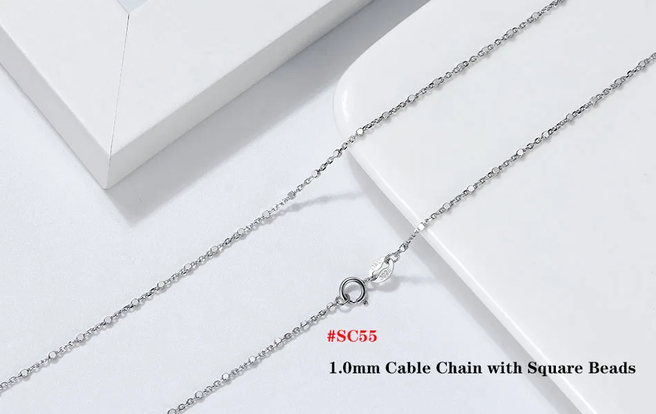BOITE A BIJOUX,SC56-P-20--Chaîne De Base En Argent Sterling 925 Pour ...