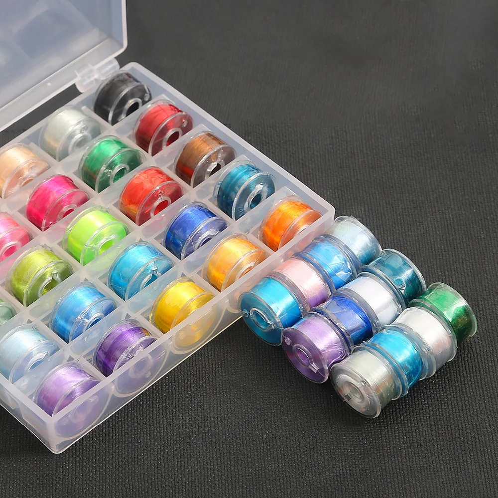 Fil a broder,Fil de broderie en soie glacée brillante, 1 pièce, fil de ...