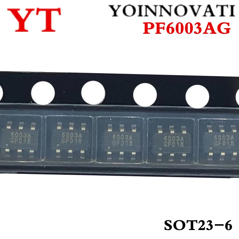50 개/몫 PF6003AG PF6003A 6003A SOT23 6 IC|반도체 집적회로| - AliExpress