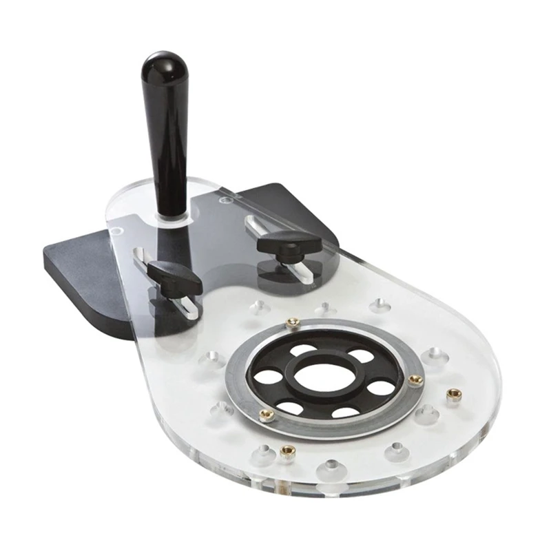 1Pcs Universal Base Power Router Woodworking Drill Punch Locator Wood ...