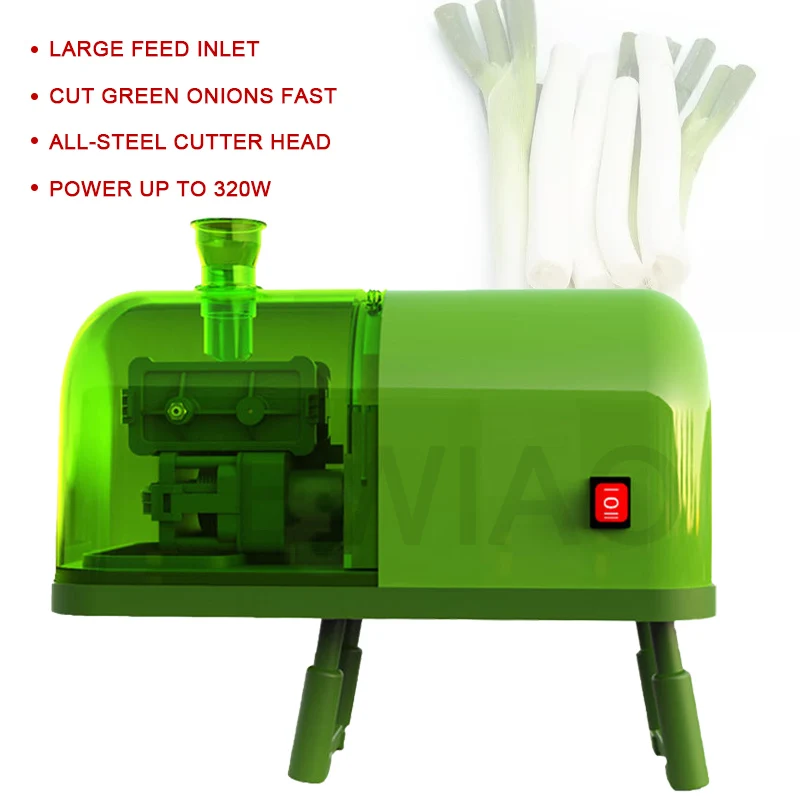 Commercial Green Onion Shredder Maker Celery Cutting Strips Machine ...