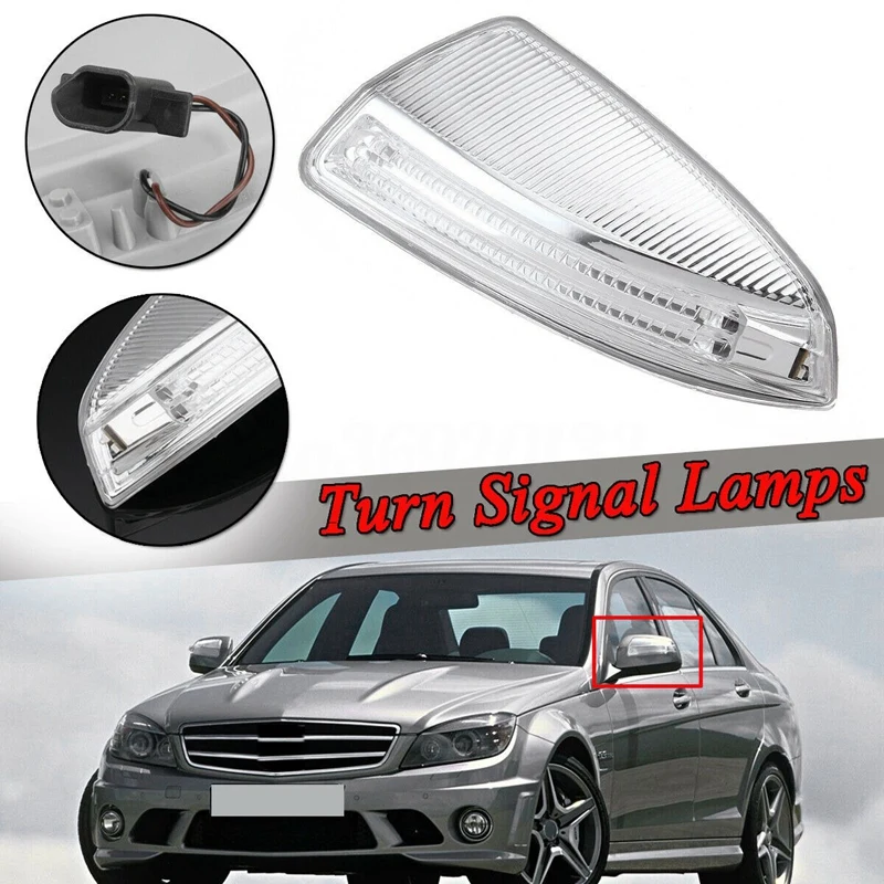 2x Side Door LED Light Lamps,Door Wing Mirror Turn Signal Light for ...