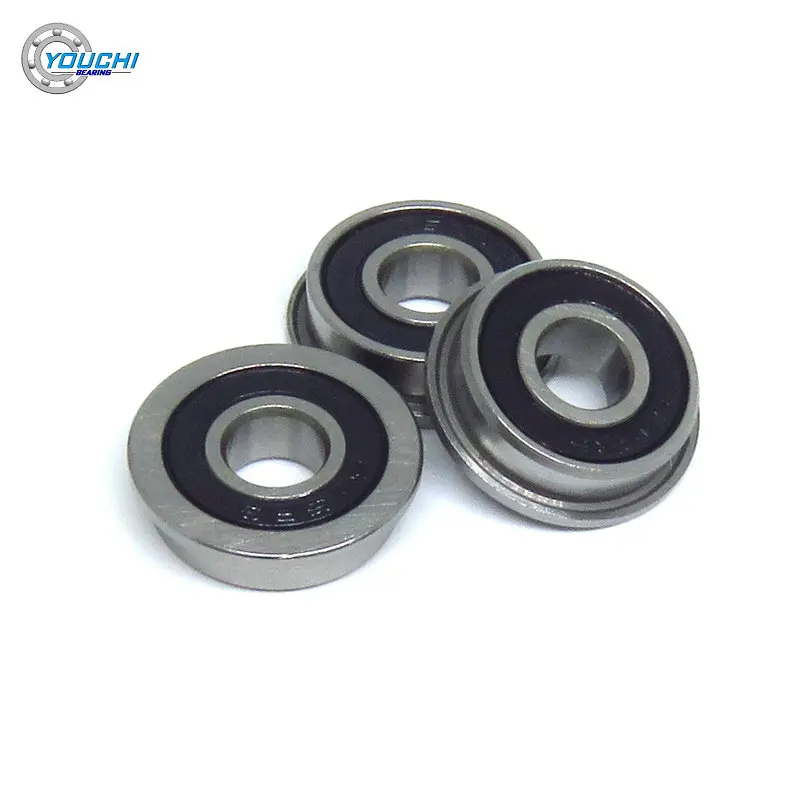 10pcs-F695-RS-5x13x4mm-Miniature-Flange-Bearing-695-2RS-ABEC-7-Mobius-3 ...