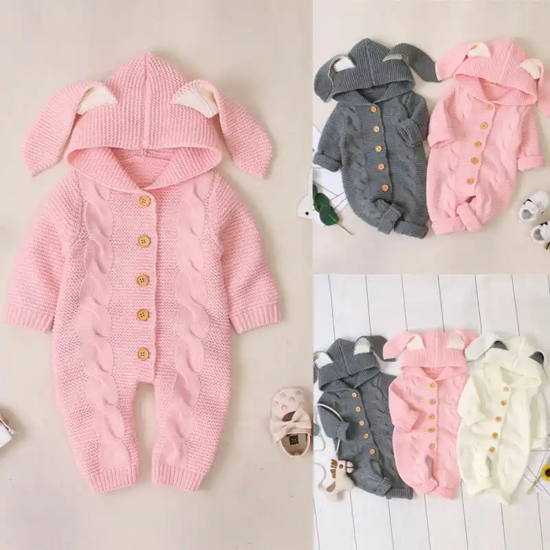 Pudcoco bebé primavera otoño moda recién nacido bebé niño niña invierno ...