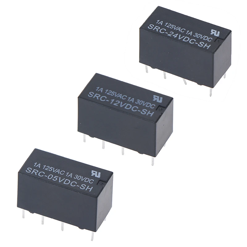 8 Pins Relay Src-05vdc-sh Src-12vdc-sh Src-24vdc-sh 5v 12v 24v - Relays ...