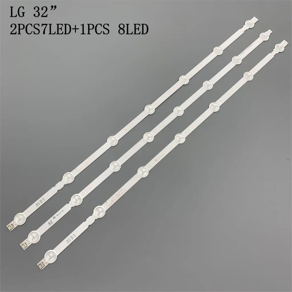 630 мм светодиодный Подсветка для LG 3" ТВ 32LN5100 32LN520B 6916L ...
