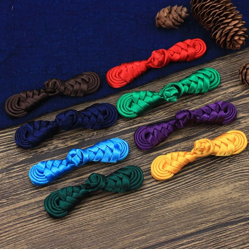 10Pairs-Chinese-Handmade-Cheongsam-Buttons-Knot-Fastener-DIY-Clothing ...