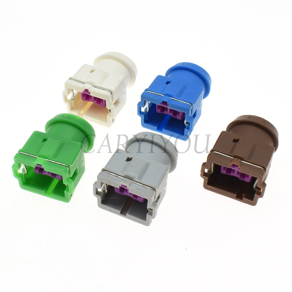 1 Set 2 Pin Car Wire Connector Female Fuse Plug Automotive Wiring Terminal Socket For Car ...