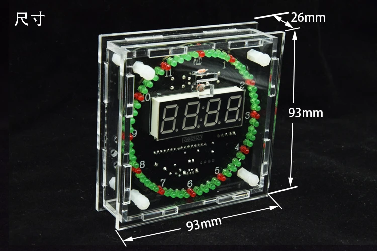 Rotating Ds1302 Digital Led Display Module Alarm Electronic Digital ...