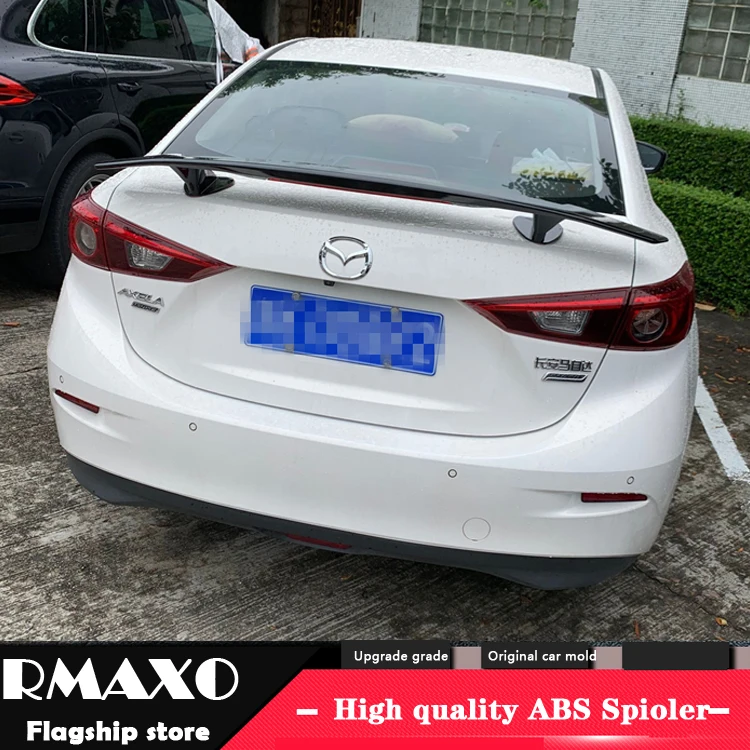 For Mazda 3 Axela Spoiler 2016-2019 Mazda 3 Nf Axela Spoiler Abs ...