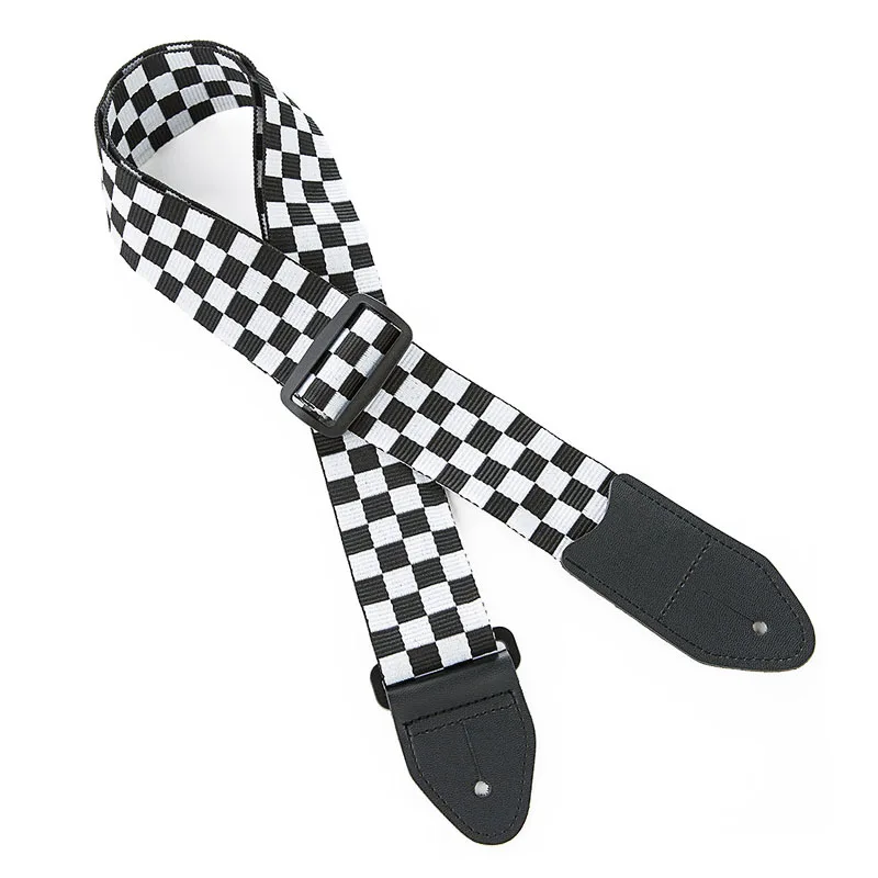 Adjustable Guitar Strap Yellow Electric Bass Strap PU Leather End | eBay