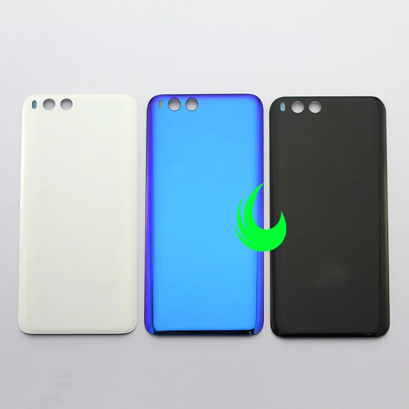 For Xiaomi Mi6 Back Housing 3D Glass Cover Case Back Battery Cover For ...