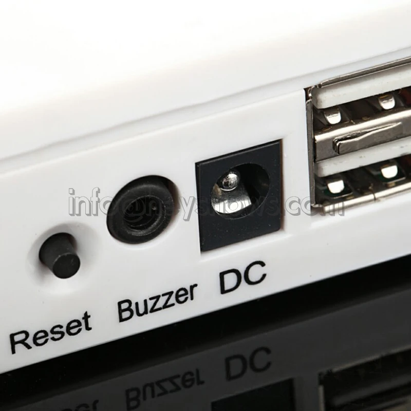 6 Ports Laptop Security Alarm Display System For Notebook Computer Anti ...