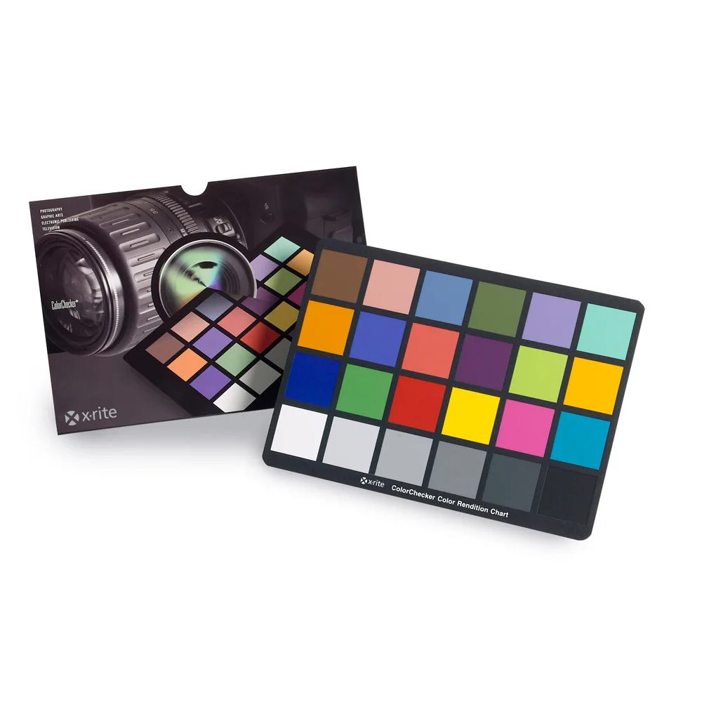 X-Rite-ColorChecker-chart-24-color-card-X-Rite-24-color-palette ...