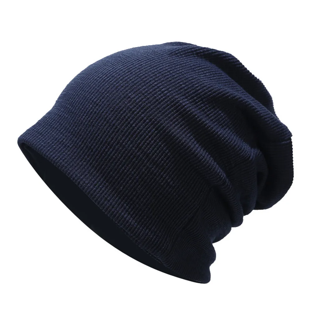 Hat-Unisex-Knit-Cap-Hedging-Head-Hat-Beanie-Cap-Warm-Outdoor-Hats-Dual ...