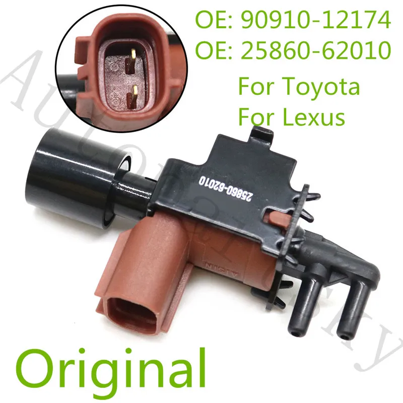 90910 12174 도요타 렉서스용 증기 캐니스터 퍼지 진공 스위칭 밸브 VSV 밸브, 9091012174 25860 ...