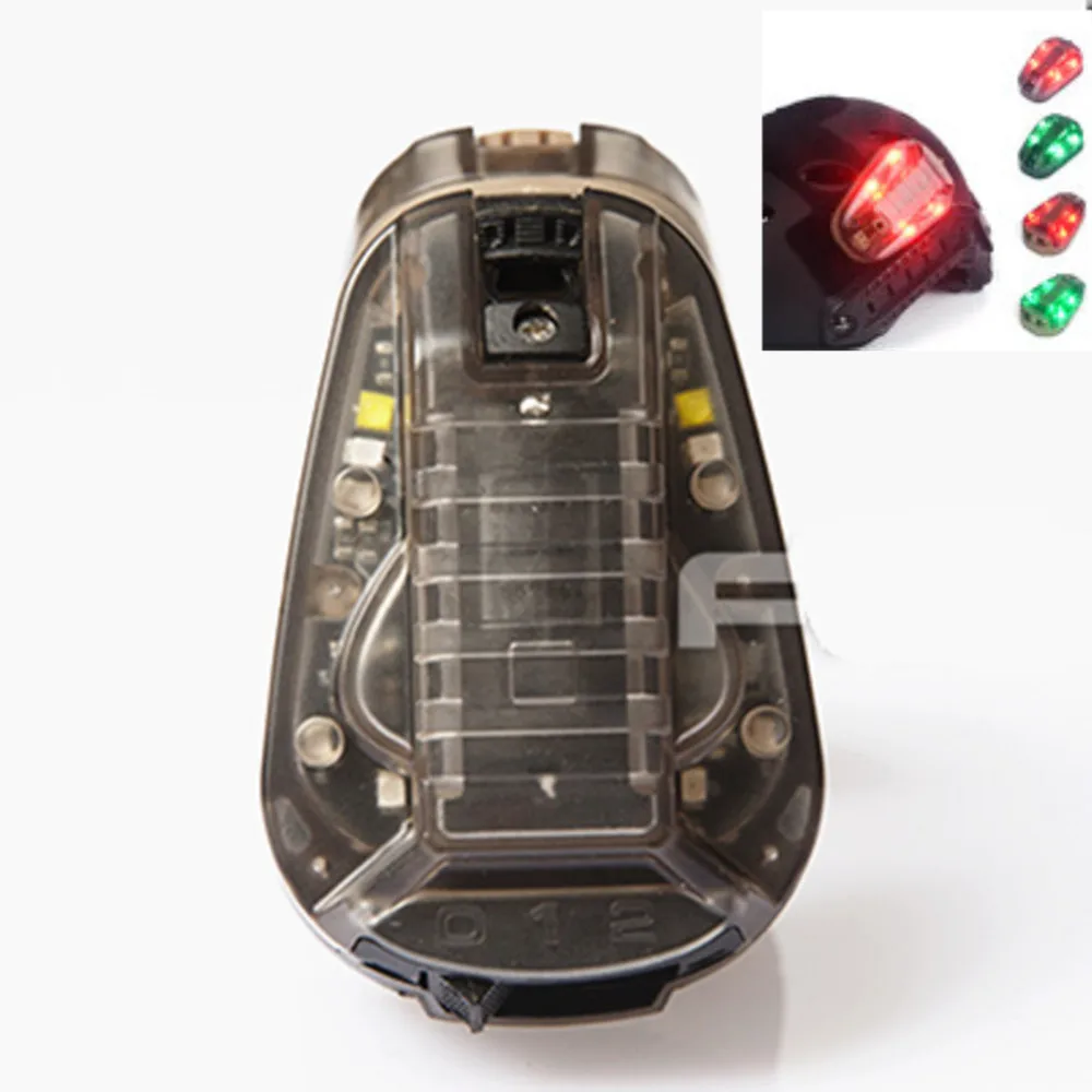 Hel-star-6-Gen-III-Green-Red-IR-Signal-Strobe-Helmet-Flashlight-Outdoor ...