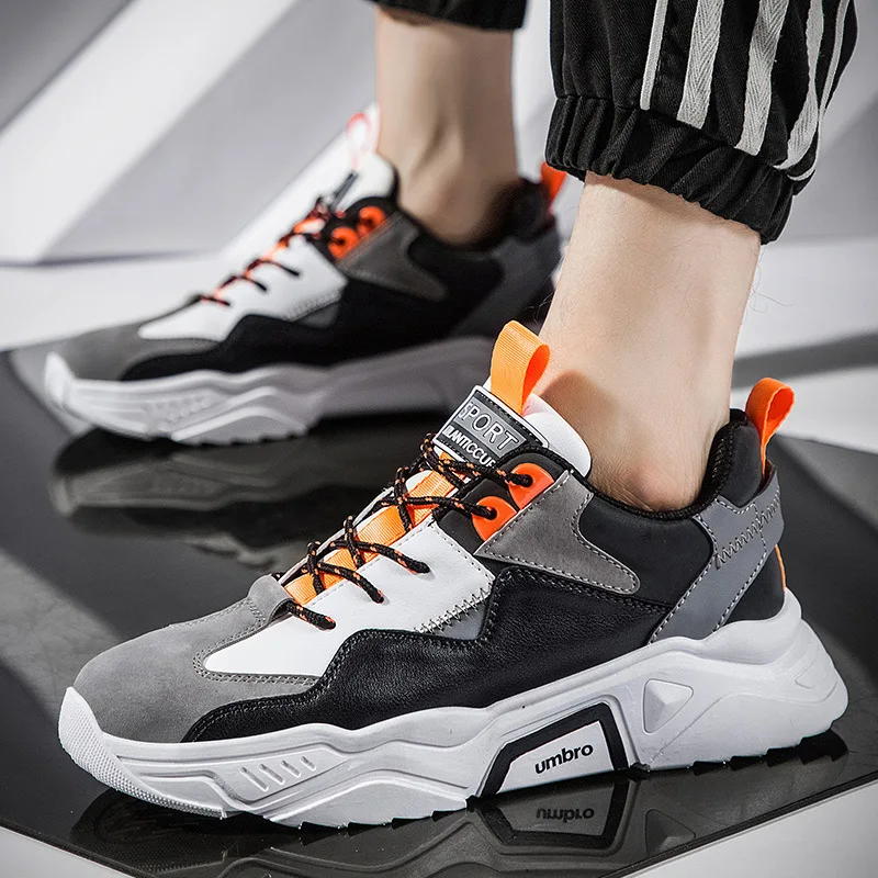 2020 Spring New Men Sneaker Shoes Male Mixed Colors Non Slip Running ...