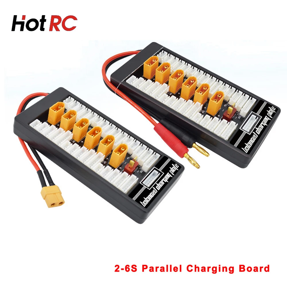 2S 6S XT60 Plug Parallel Charging Board Para Board Balance Charging ...
