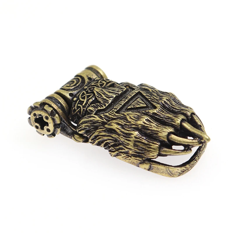 Brass Bear Claw Buckle - Viking Paracord every day carry EDC Products.