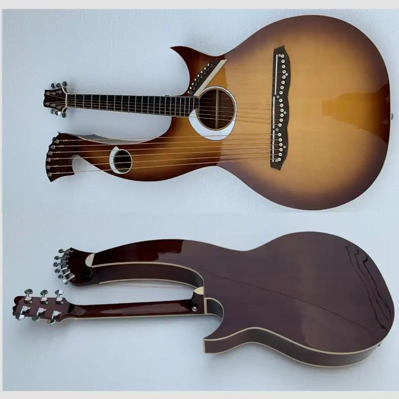 6-6-8-Strings-Harp-Acoustic-guitar-6-6-8-string-Lyra-Double-Necks ...