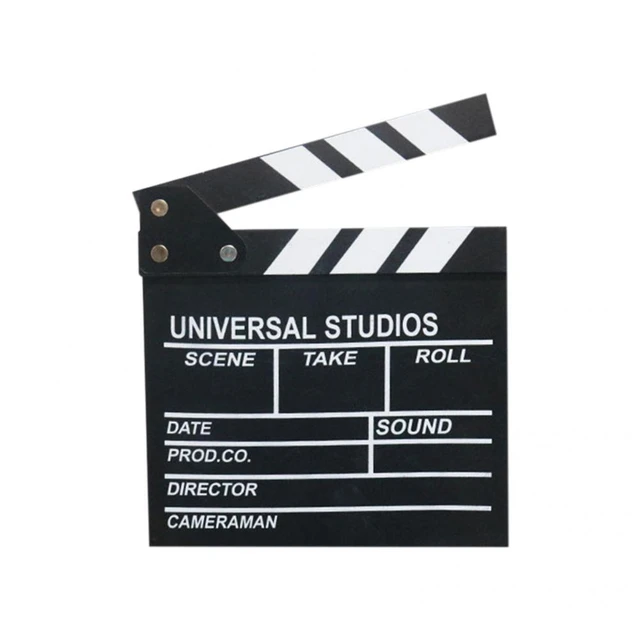 Movie Set Clapboard