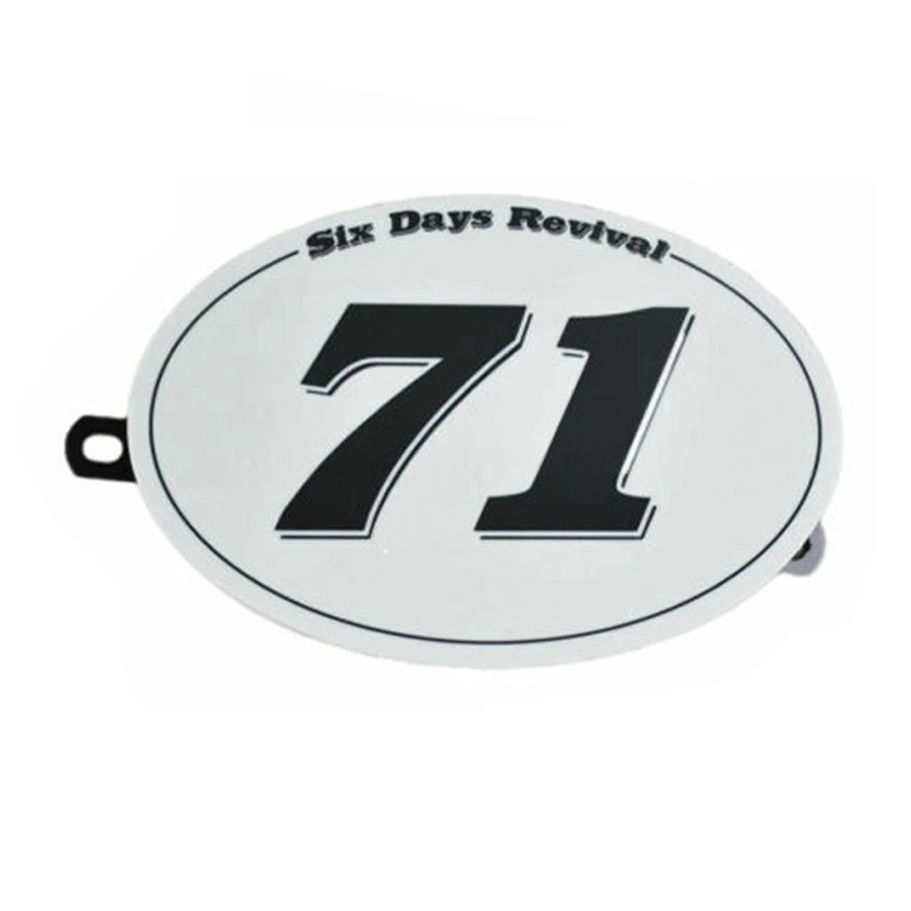 Vintage Motocross Numbers