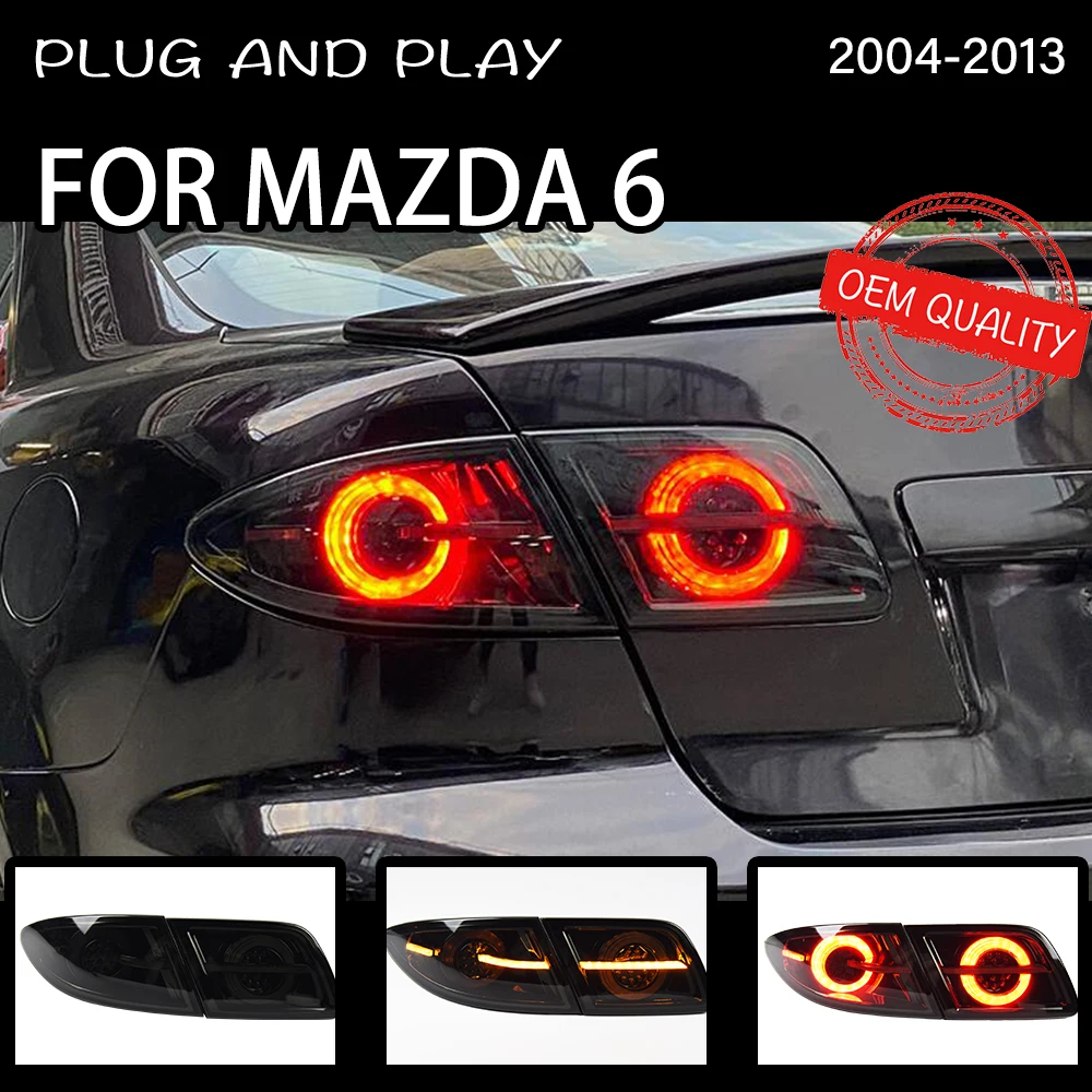 Tail Light For Mazda 6 2004-2012 автомобильные товары Rear Lamp LED ...
