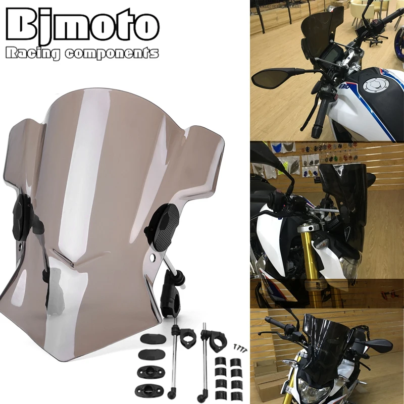 Windshield Windscreen with bracket for Aprilia Mana 850 Shiver 750 ...