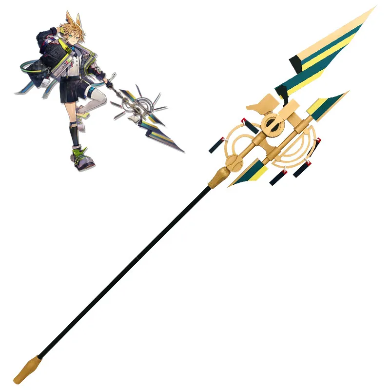 Game Arknights Leonhardt Cosplay Prop Weapon Replica Props Caster ...