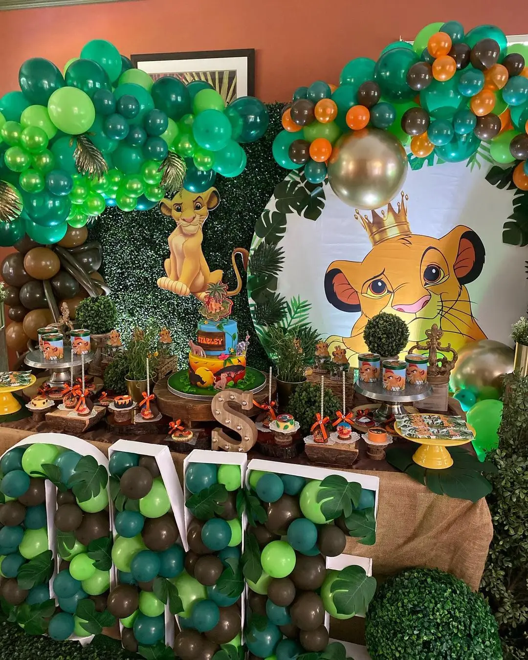 Paper & Party Supplies Party Supplies Lion King Baby Shower Decoration ...