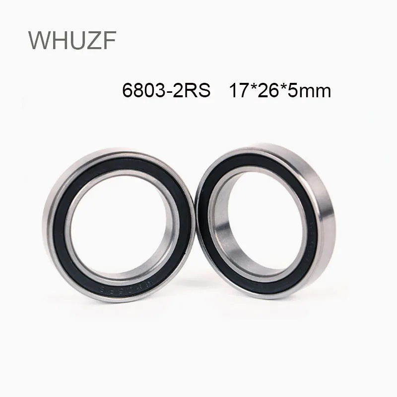 WHUZF-Free-Shipping-6803-2RS-Bearing-17-26-5-mm-10-20-50PCS-ABEC-3 ...